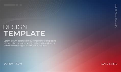 Sleek Blue Red And Gray Gradient Background Texture 42898353 Vector Art