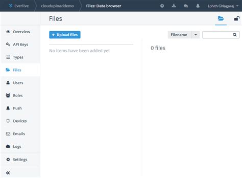 Codeless File Uploading To Everlive Using Teleriks Cloud Up
