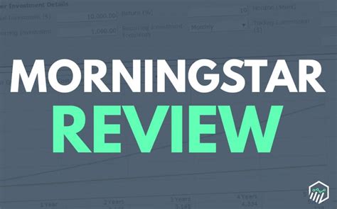 Morningstar Premium Review Is This Market Research Tool Worth It