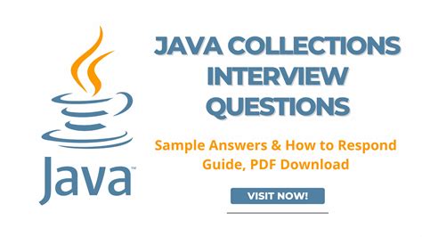 85 Java Collections Interview Questions With Sample Answers And How To Respond Guide Pdf