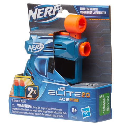 Бластер іграшковий Nerf Ace Sd 1 Нерф Еліт 20 F5035 купити в Києві