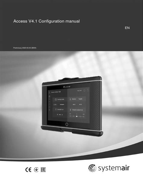 Access 4x Configuration Manual Pdf Thermostat Temperature