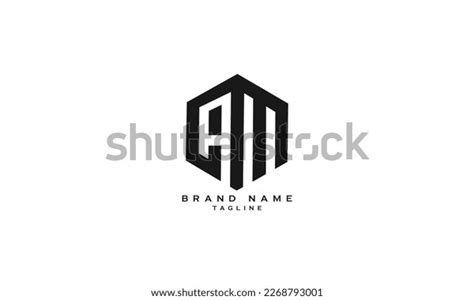 Agm Aqm Ma Abstract Initial Monogram Stock Vector Royalty Free 2268793001 Shutterstock