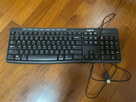 Logitech USB Wired Keyboard Computers Tech Parts Accessories Computer Keyboard On Carousell