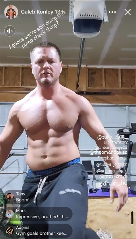 Kaleb Konley Posing 🤩 Rwrestlewiththepackage