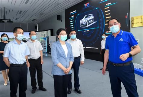 江苏省委常委、南京市委书记韩立明调研中汽创智 公司资讯 中汽创智科技有限公司