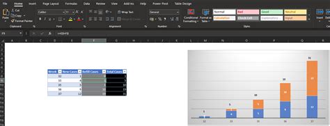 solved dax recursive calculation in metric and not in col