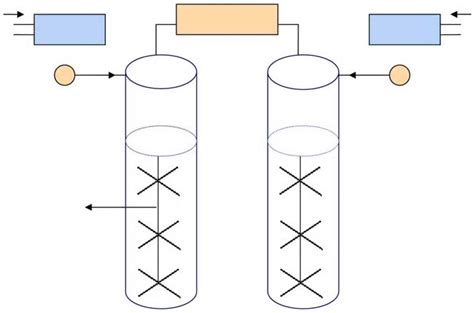 Schematic Diagram Of The Batch Reactors Used For The Study A And B Download Scientific Diagram