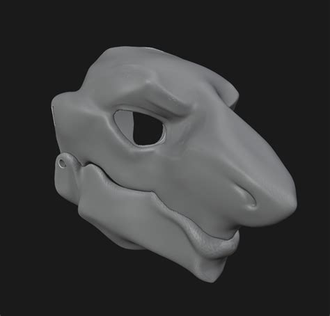 3d Model Fursuit Base Sergal By 𝕭ig 𝕭lack 𝕼ogs － 3d Staff Download Free Stl Model