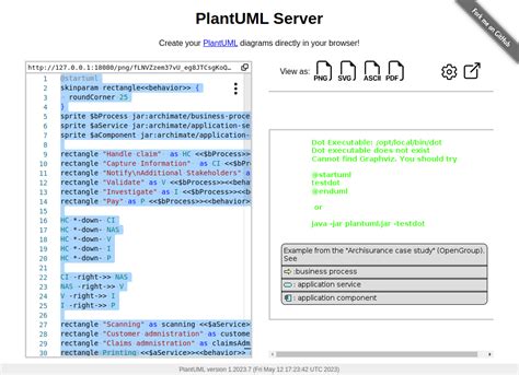 Docker Image Tomcat V120237 Not Working No Dot Executable · Issue 290 · Plantumlplantuml