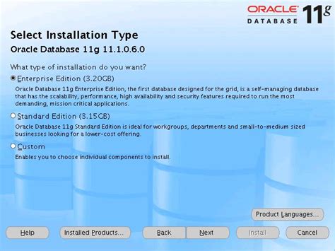 Oracle Base Oracle Database 11g Release 1 111 Installation On Fedora 11 F11