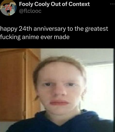 Af Fooly Cooly Out Of Context Happy 24th Anniversary To The Greatest Fucking Anime Ever Made