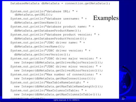 Ppt Chapter 32 Java Database Programming Powerpoint Presentation Free Download Id5440362