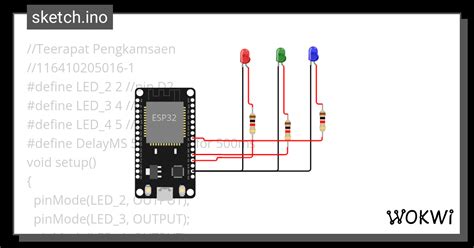 Ex4 Wokwi Esp32 Stm32 Arduino Simulator