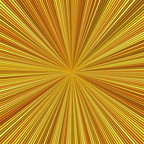 Orange Abstract Psychedelic Ray Burst Stripe Background Stock Vector