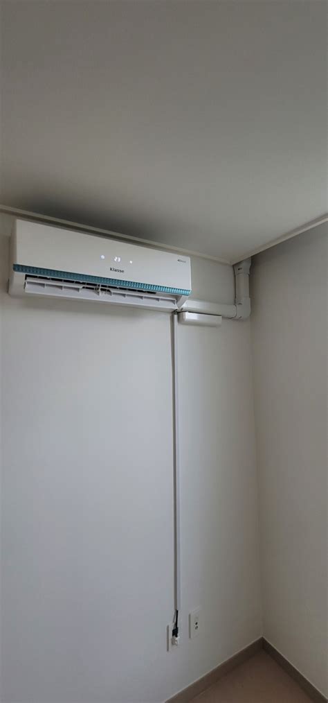 파주시 매립아파트 복도방 벽걸이 에어컨 설치 및 레프코 무소음 배수펌프 설치 네이버 블로그