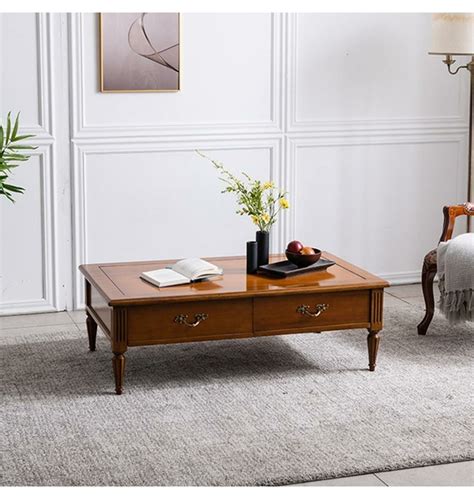 1200 사각 엔틱 거실소파테이블 좌식밥상 티 심플한 티몬