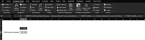 Excel Sumifs Guide Sum Data With Multiple Conditions Accelerate Excel