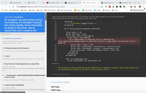 Grav 16x And Php 731 Unexpected Twig Error Twig Extension Called Containsfilter · Issue