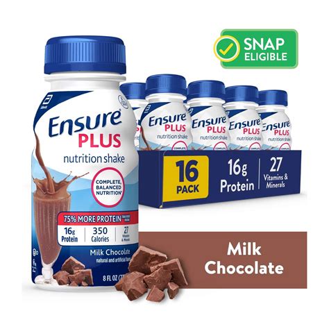 Ensure Plus Protein Supplement Weight Gain Nutrition Shake Milk