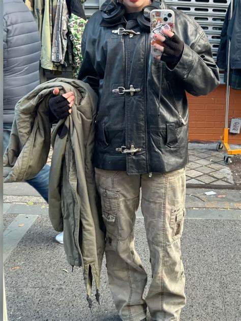 Fireman Clasp Leather Jacket Nyc Brooklyn Leatherjacketoutfit Leather Jacket Outfits