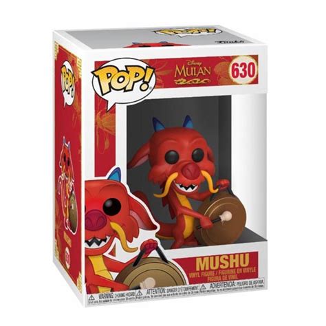Funko Pop 630 Mulan Mushu With Gong Popitofr