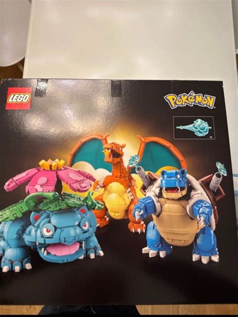 Lego Set Pokémon Pokémon Venusaur Charizard Blastoise 6838 Pcs