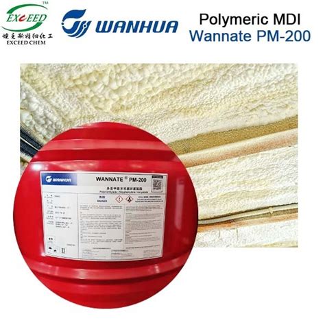 Polymeric MDI Wanhua Wannate PM-200 As Polyurethane Foam