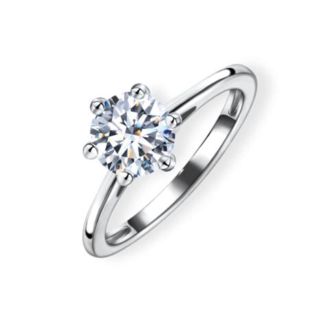 Сребърен пръстен с мойсанит Amira Secret Diamond Club