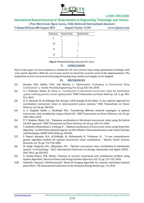 Coordination Of Over Current Relay Using Optimization Technique Pdf