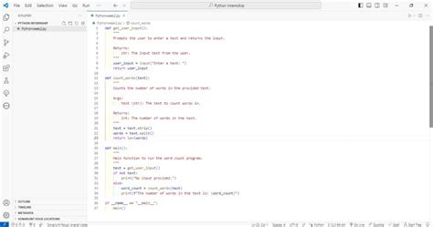 rochit r on linkedin python coding programming wordcounter