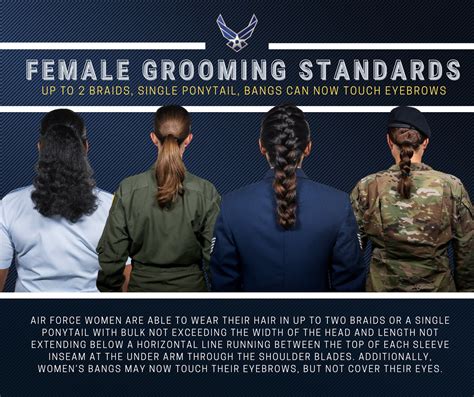 New Hairstyle Options Now Available For Female Airmen Davis Monthan