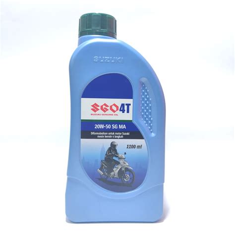 Jual Oli Suzuki Sgo Satria Fu 150 Bebek 20w50 Sg Ma 11 Liter Asli