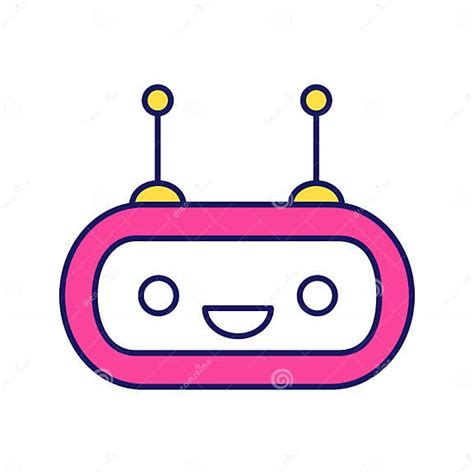 ícone De Cor Do Chatbot Ilustração Do Vetor Ilustração De Assistente
