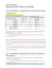 Lab 3 Assignment Su2020 Complete Docx Lab 3 Assignment Biological