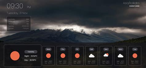 Nayak Umesh On Linkedin Im Thrilled To Share My Last Project At Innovixion Tech Weather App