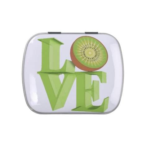 I Love Kiwikiwi Fruitskiwi Berry Candy Tin Zazzle Kiwi Berries
