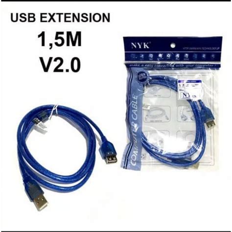 Jual Kabel Usb Extension Merk Nyk M M M M Shopee Indonesia