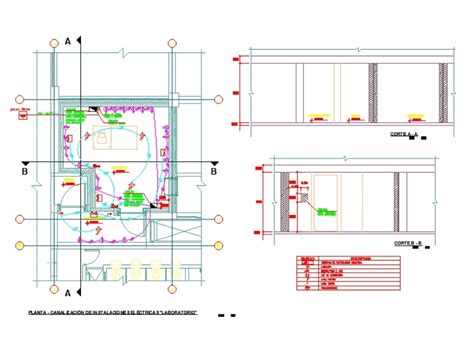 Microscope Laboratory In Autocad Cad Download 137 53 Kb Bibliocad