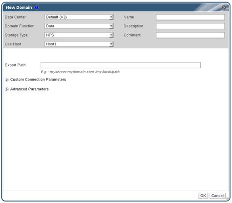 82 Preparing And Adding Nfs Storage Administration Guide Red Hat Virtualization 40