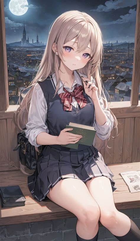 Pin On 女の子のイラスト2