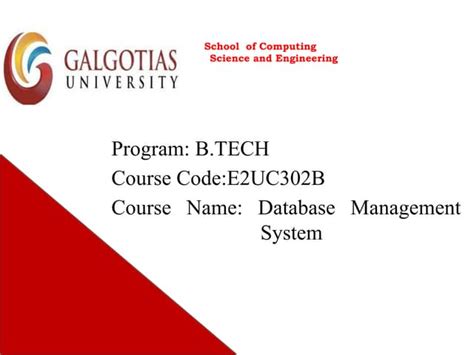 Sub Querry In Database Management Systems Pptx