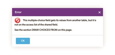 Drop Down Error Message Qrew Discussions