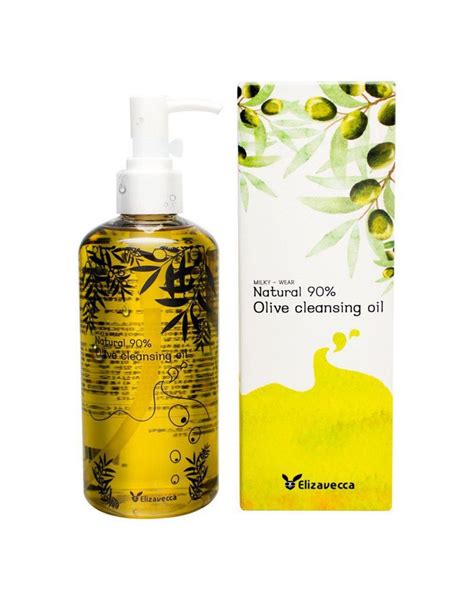 Elizavecca Гидрофильное масло ОЛИВА Natural 90% Olive Cleansing Oil ...