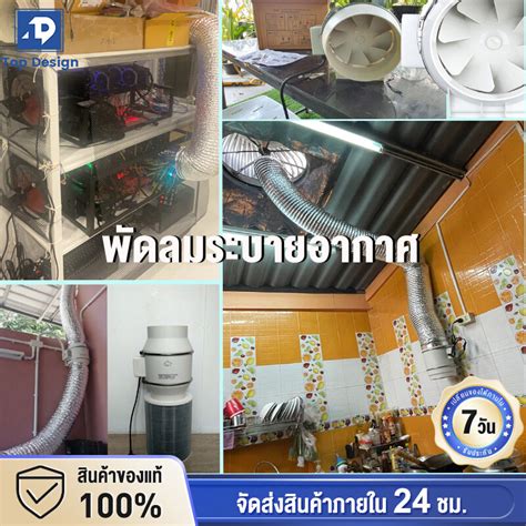 ส่งฟรี พัดลมระบายอากาศ 4 6 8 นิ้ว พัดลมห้องครัว เสียงเงียบ พัดลมดูดควันน้ำมัน พัดดูดอากาศ พัดลม