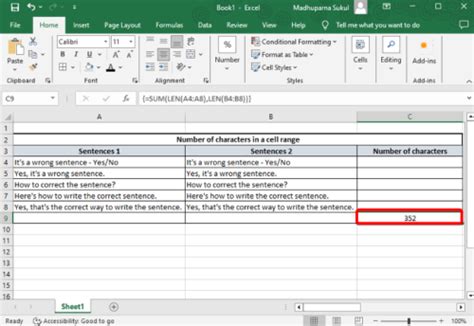 How To Count Characters In Excel