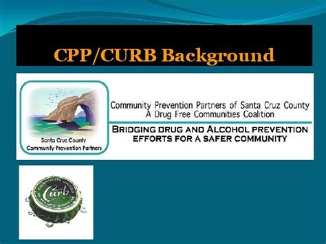 Alcohol Density Community Safety Presentation Agenda Cppcurb Background