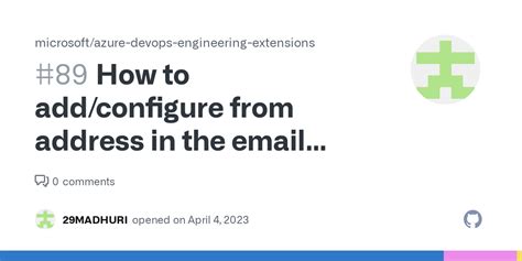 How To Addconfigure From Address In The Email Report Task Variables · Issue 89 · Microsoft