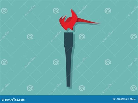 Torch Vector Drawing 128144496