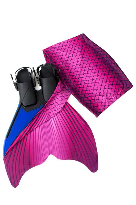 Fabric Mermaid Tails With Monofin Mermaid Kat Shop